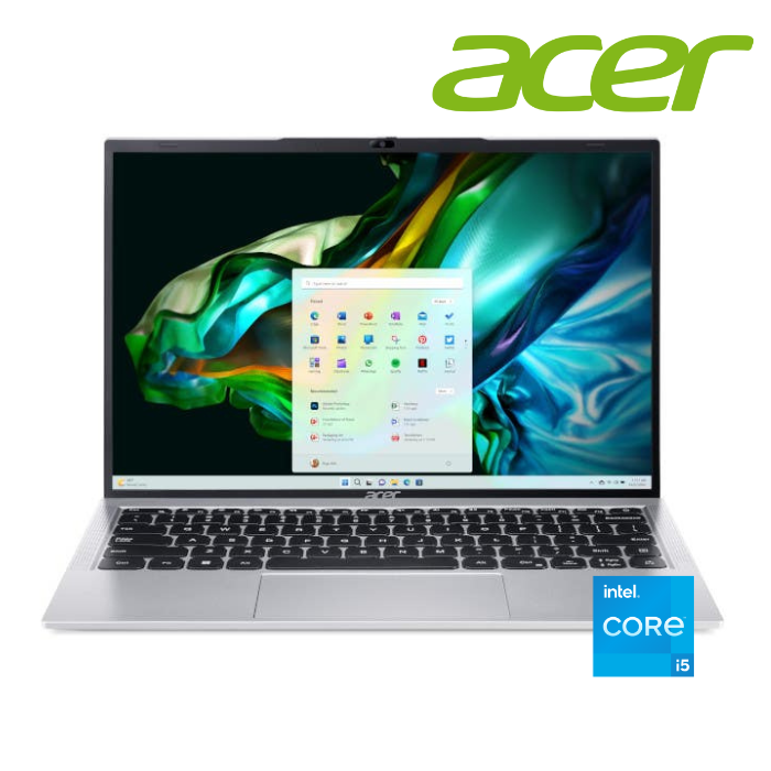 LAPTOP INTEL CI5-1235 8GB/512GB/14" ACER ASPIRE L - Genius CT Computadoras
