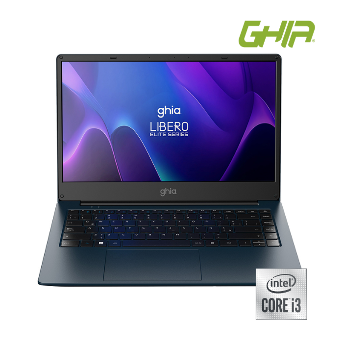LAPTOP CORE I3 14.1" 8GB/256GB GHIA ELITE LFI3H2B - Genius CT Computadoras