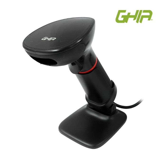 LECTOR CODIGOS 2D GHIA GS2DB2 C/BASE - Genius CT Computadoras